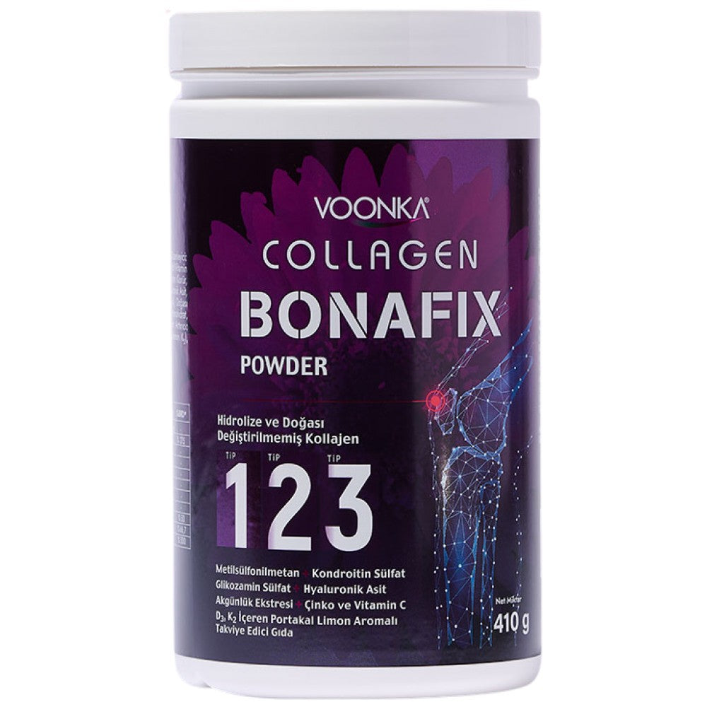 Collagen Bonafix Powder | with Collagen Type I, II & III - 410 грама ...