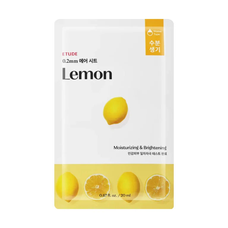 Etude House - 0.2 Therapy Air Mask Lemon, 20ml – Nutra Best Bulgaria
